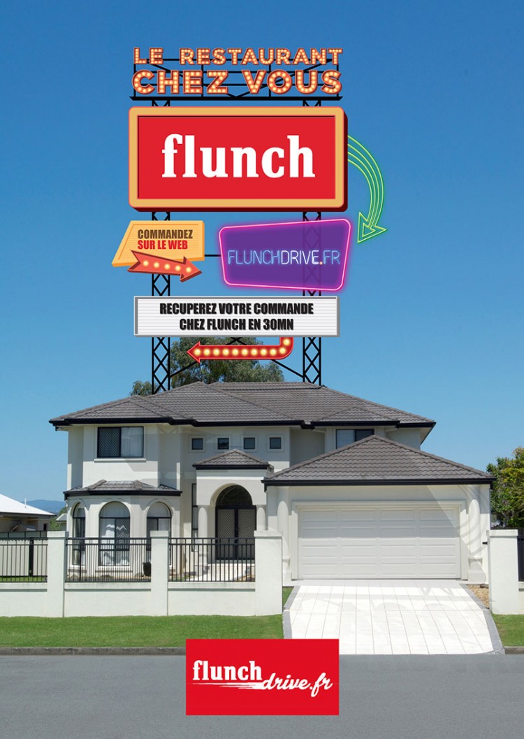 Flunch chez vous et pas l’inverse ! – Vive la réclame